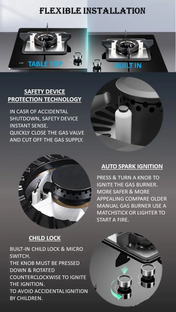 Cooker Hob | VATTI Professional Series C821G